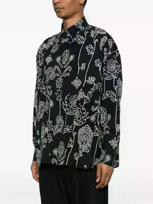 Giorgio Armani Floral-pattern Shirt