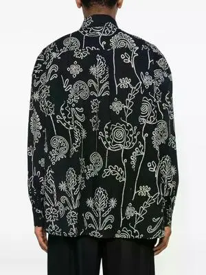 Giorgio Armani Floral-pattern Shirt