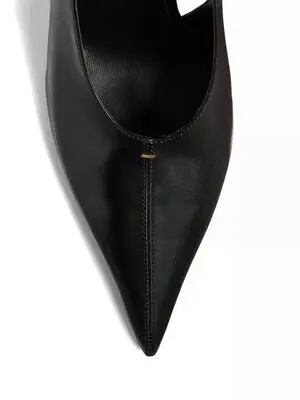 Khaite Bella Slingback Pumps - Black