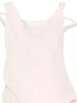 Plan C Crinkled Midi Dress