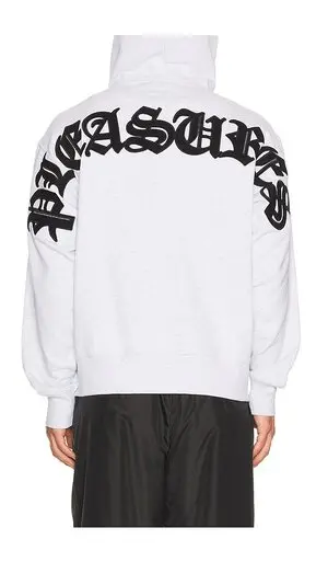 PLEASURES Neural Zip Hoodie - Grey