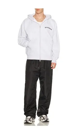 PLEASURES Neural Zip Hoodie - Grey