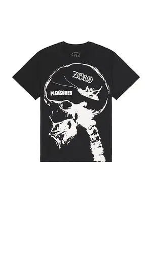 PLEASURES X Zero Skateboards Roaches T-shirt In . Also