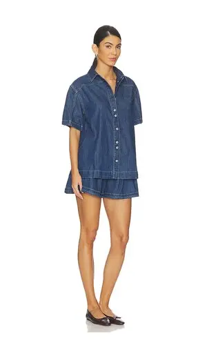Free People Griselda Denim Set