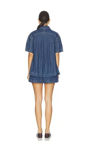 Free People Griselda Denim Set