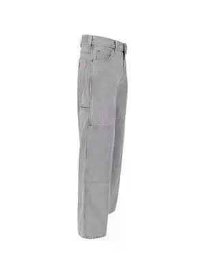 Dickies Double Knee Straight Jeans - Grey