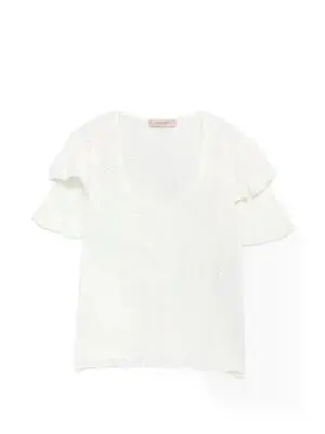 TWINSET Ruffled T-shirt