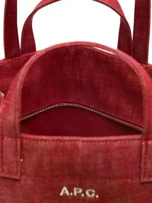 A.p.c. Le Drummer Tote Bag - Red