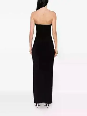 Norma Kamali Strapless Maxi Dress - Black