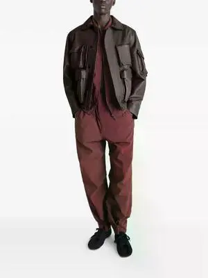 LEMAIRE Multi-pocket Leather Jacket