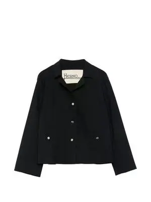 Herno Buttoned Jacket - Black