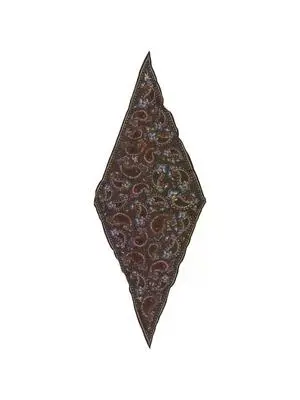 Bimba Y Lola Paisley Diamond Scarf - Brown