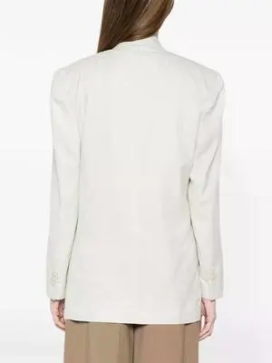 LARDINI Double-breasted Jacket - Neutrals
