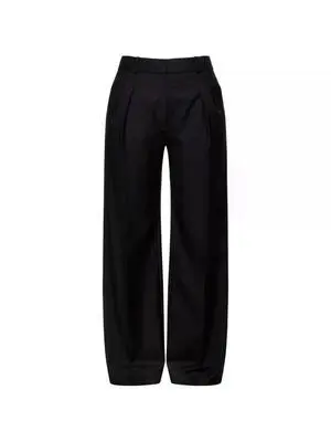 LOULOU Straight-leg Trousers