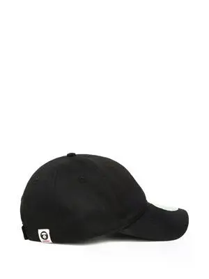 AAPE BY *A BATHING APE Logo Baseball Cap - Black