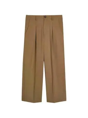 Maria Mcmanus Pleated Tailored Trousers - Brown
