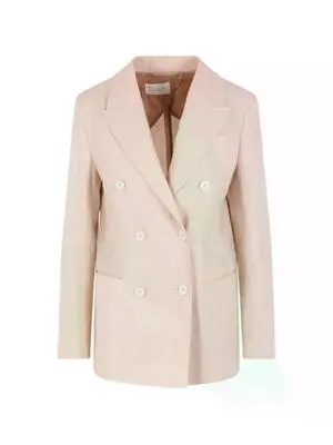 SLOWEAR Button-up Blazer - Pink