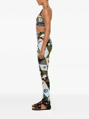 Emilio Pucci Occhi-print Top - Green