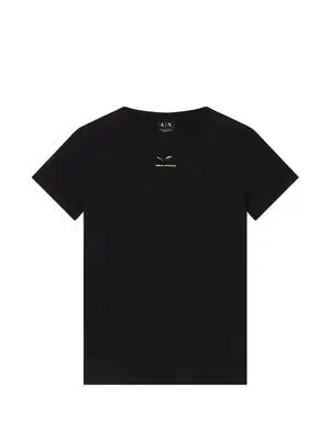 Armani Exchange Round-neck T-shirt - Black
