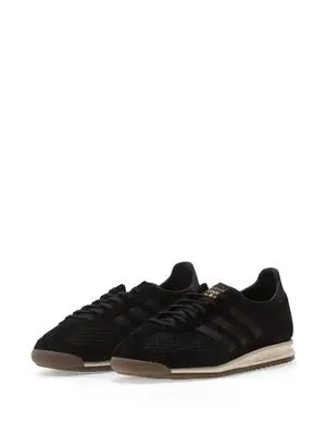 Adidas Sl 72 Three Stripe Sneakers - Black