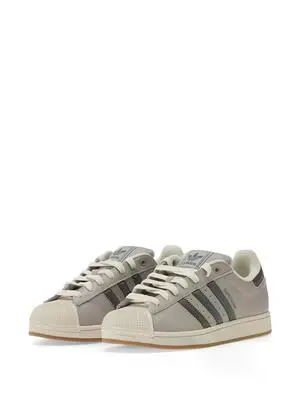 Adidas Superstar Ii Three Stripes Sneakers - Grey