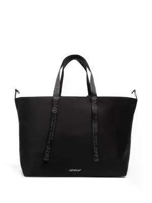 Off-White Graphic Print Tote - Black