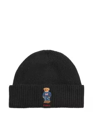 POLO RALPH LAUREN EYEWEAR Bear Beanie - Black