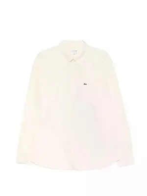 Lacoste Logo-patch Shirt - Neutrals