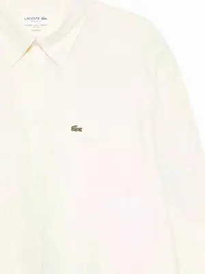 Lacoste Logo-patch Shirt - Neutrals