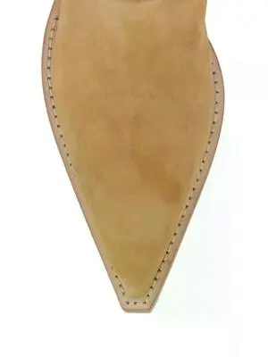 Paris Texas Suede Boots - Brown