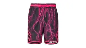 JORDAN Sport Diamond Dri-fit Shorts - Black/hyper Pink