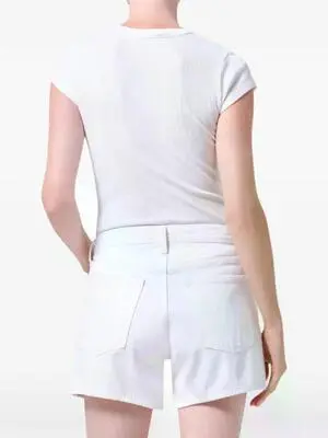 AGOLDE Belt-loops Denim Shorts