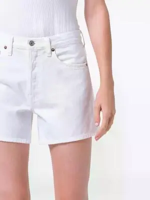AGOLDE Belt-loops Denim Shorts
