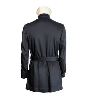 ALAN SCOTT Cashmere-blend Trench Coat