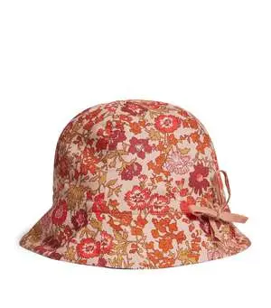Bonpoint Floral Bucket Hat Pink