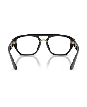 Dolce & Gabbana Aviator Full Rim Eyeglasses - Black