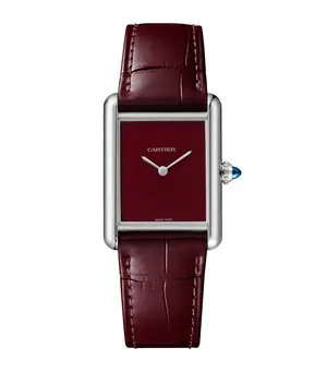Cartier Large Tank Must Watch - Red