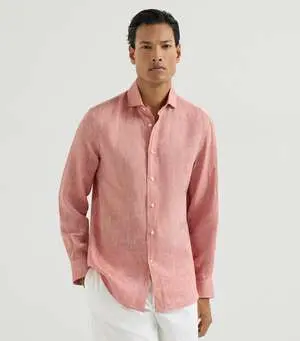 Brunello Cucinelli Linen Easy-fit Shirt