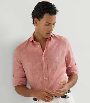 Brunello Cucinelli Linen Easy-fit Shirt