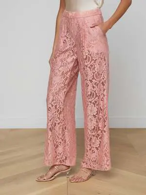 L'Agence Tavia Lace Trouser