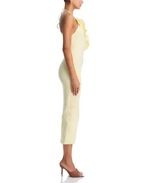 MAYGEL CORONEL Coralina Halter Midi Dress