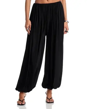 MAYGEL CORONEL Boveda Cover Up Pants Black