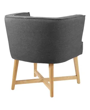 MODWAY Anders Upholstered Fabric Accent Chair