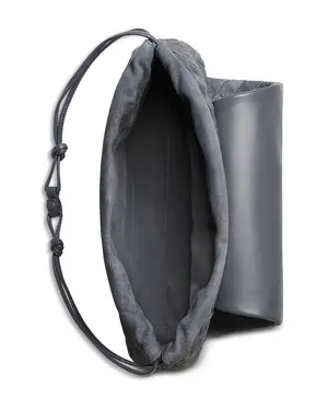 Bottega Veneta Intrecciato Suede Leather Pouch