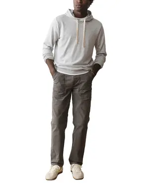 Marine Layer Pacifica Stretch Hoodie - Light Grey