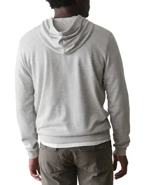 Marine Layer Pacifica Stretch Hoodie - Light Grey