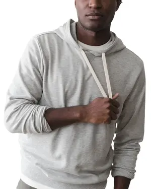 Marine Layer Pacifica Stretch Hoodie - Light Grey