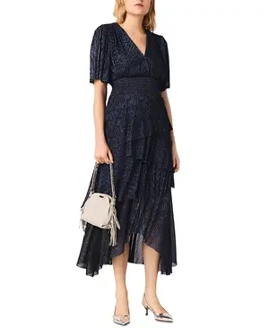 Maje Metallic Cocktail Dresses