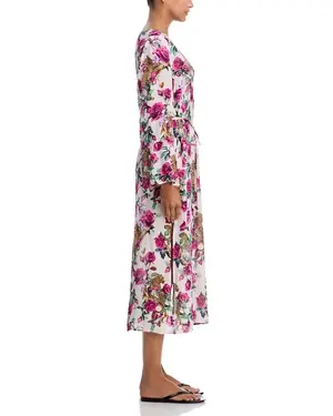 L'Agence Sara Maxi Dress Swim Cover-up - Multi
