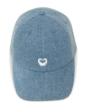 Maje Denim Cap - Blue